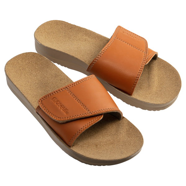 Gentle Massage Sandal Tan – Maseur AU